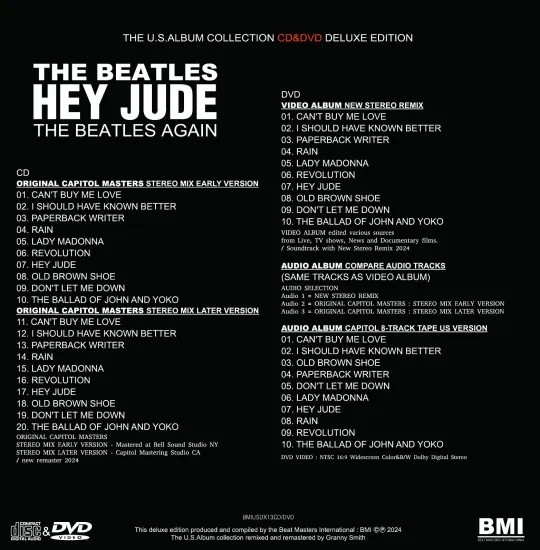 THE BEATLES HEY JUDE THE U.S. ALBUM COLLECTION (CD+DVD) | eBay UK