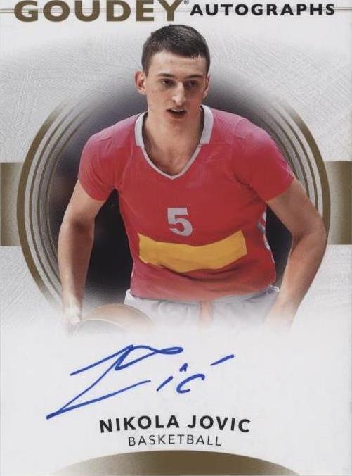2022 Upper Deck Goodwin Champions - Goudey Autographs Nikola Jokić #GA ...