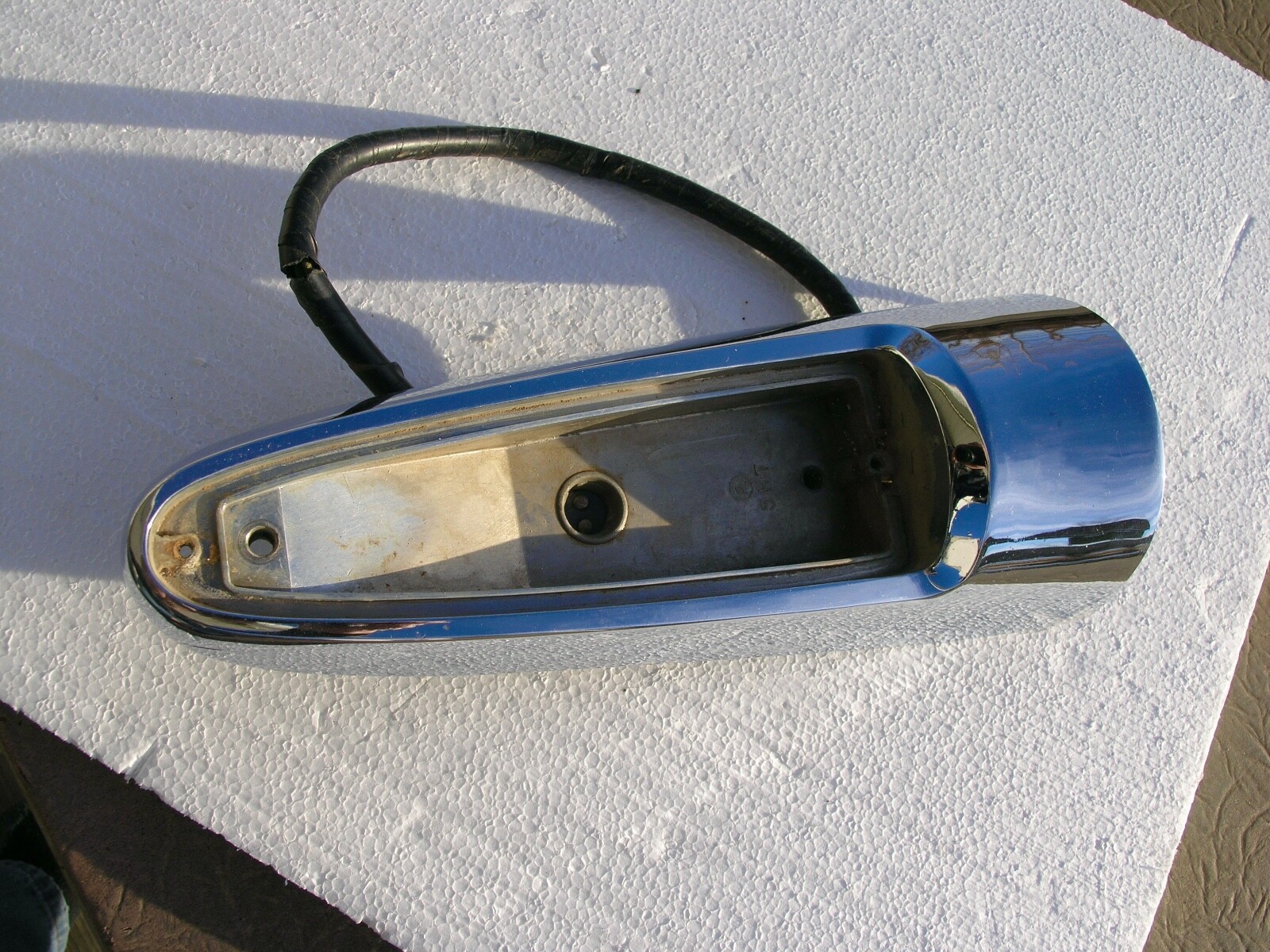 1955-1956 Hudson TAILLIGHT BEZEL Station Wagon RH Passenger Lamp Light ...