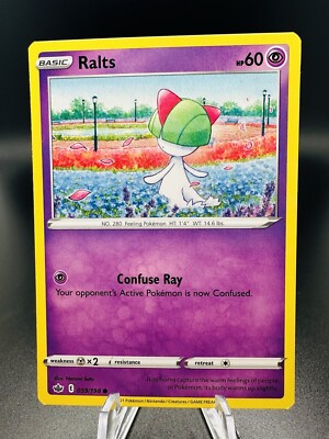 Pokemon TCG - Ralts 59/198 - Chilling Reign 2021 | eBay