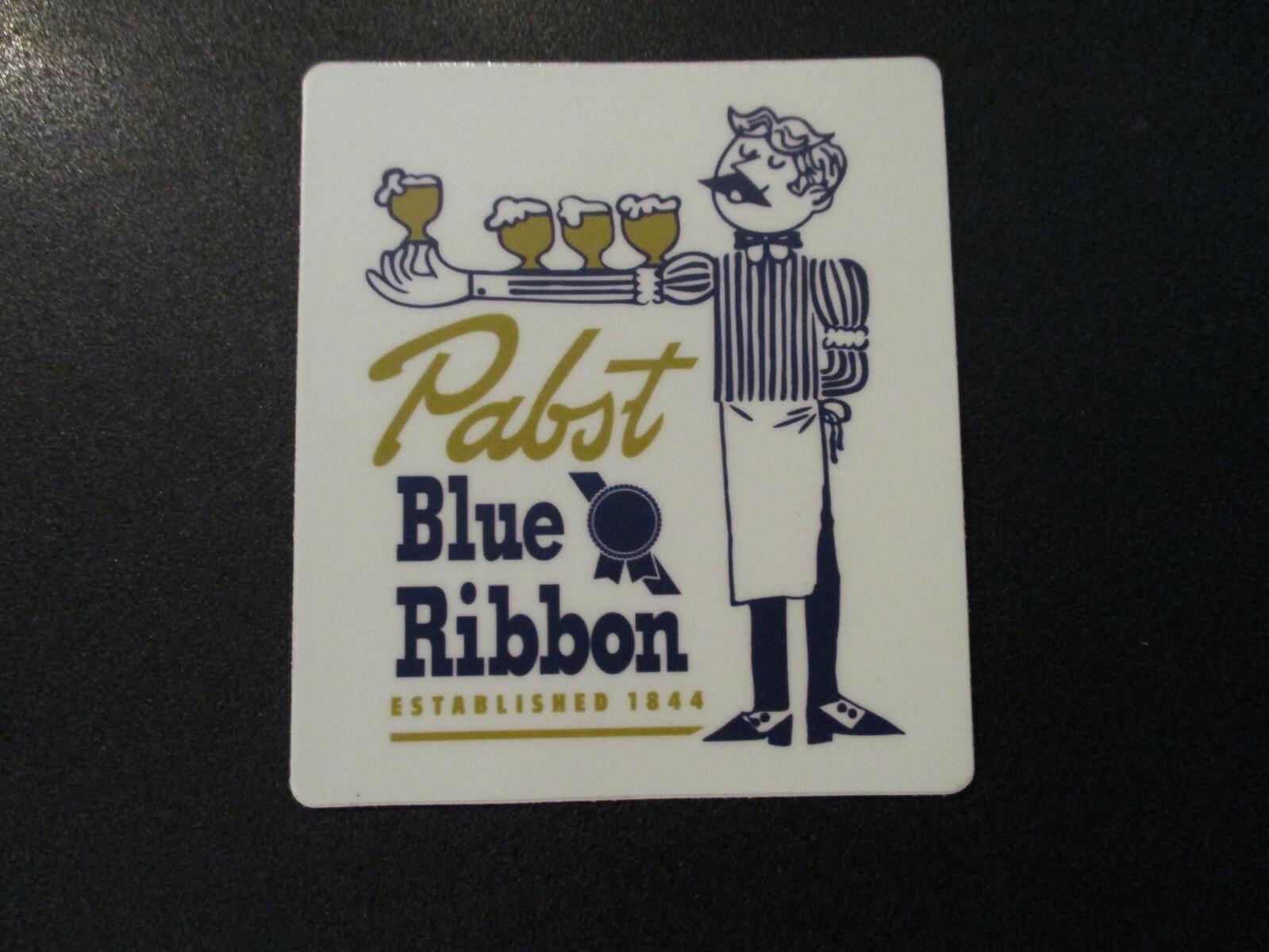 PABST BLUE RIBBON PBR Classic Server STICKER decal craft beer brewery ...
