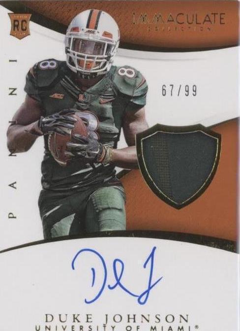 2015 Panini Immaculate Collection Collegiate - Immaculate Signature ...