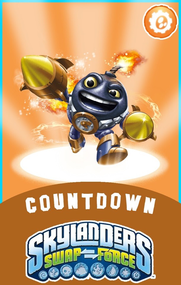 Skylanders Swap Force Countdown NFC Card FREE SHIPPING | eBay