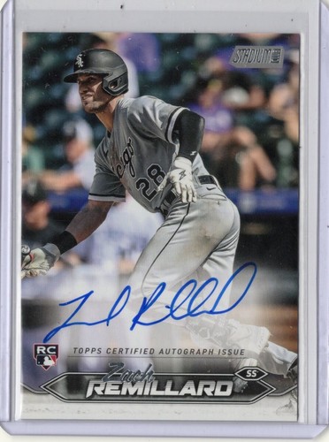 2024 Topps Stadium Club - Autographs Zach Remillard #SCBA-ZR (AU, RC ...