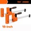 JORGENSEN 48''/24''/36''Bar Clamps 90° Cabinet Master Parallel Jaw Bar ...