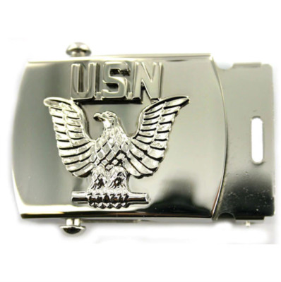 GENUINE U.S. NAVY BELT BUCKLE: ENLISTED INSIGNIA | eBay