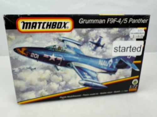 Matchbox 1/72 Grumman F9F-4/5 Panther US Navy Airplane Model Kit | eBay
