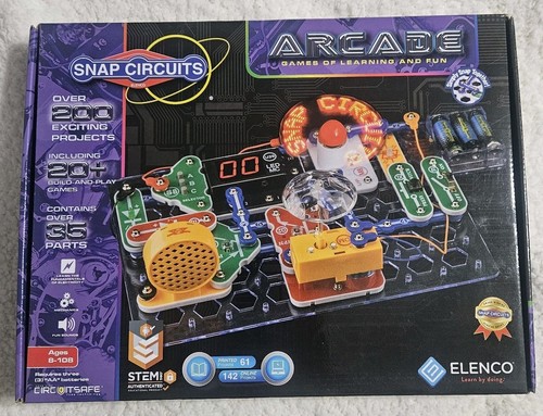 ELENCO Snap Circuits ARCADE Games of Learning STEM Electronics Kit ...
