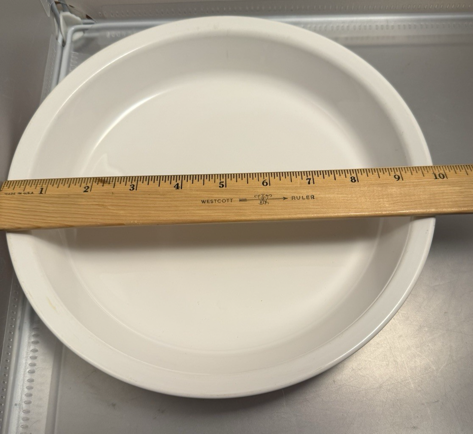 Vintage Corning Ware Just White Pie Plate P-309 USA 1980s 1990s | eBay