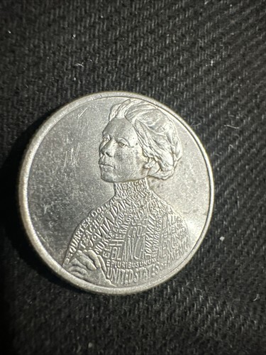 "Rare" Jovita Idar Quarter 2023 P mint Error Coin Reading "In Cod We ...