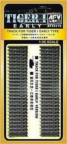AFVClub Tiger I Track Early - Plastic Model Vehicle Accessory Kit - 1/ ...