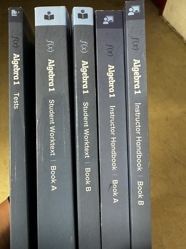 Math-U-See Algebra 1: Principles of Secondary Mathematics Student Pack ...