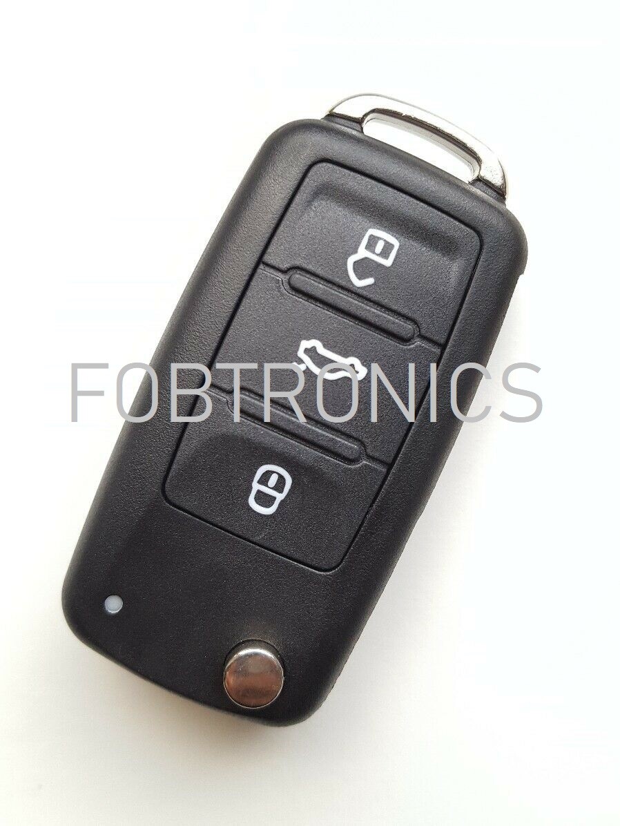 Keyfob Covers Car Styling Transponder Key Blank HU66 Blade Fit For VW ...