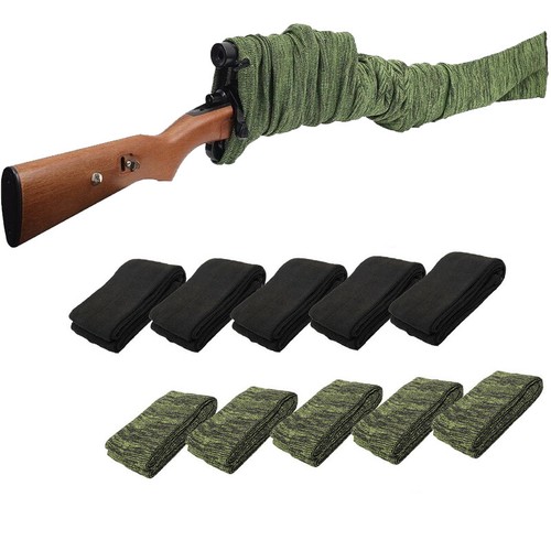 10 Pcs Gun Sock Gun Storage Sleeves Rifle Shotgun Storage Pouch Anti ...