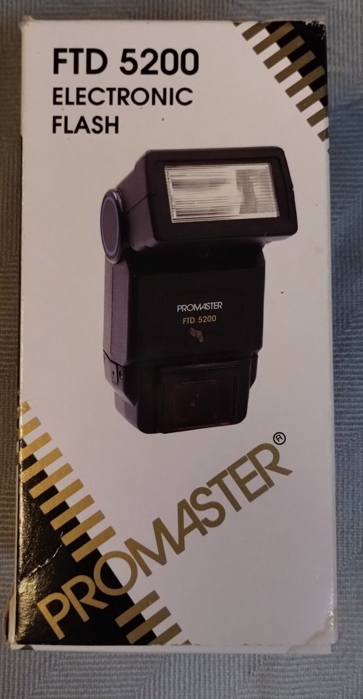 Promaster+FTD+5200+Shoe+Mount+Flash+for++Canon for sale online | eBay