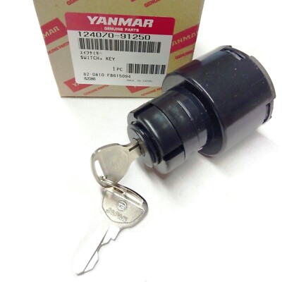Yanmar marine ignition switch - 1GM 1GM10 2GM 3GM - 124070-91250 | eBay