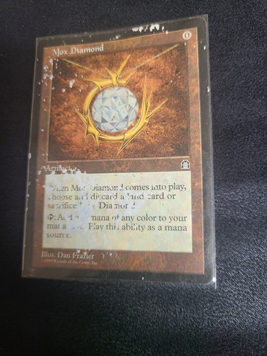 Mox Diamond Stronghold Mtg Magic The Gathering DAMAGED | eBay