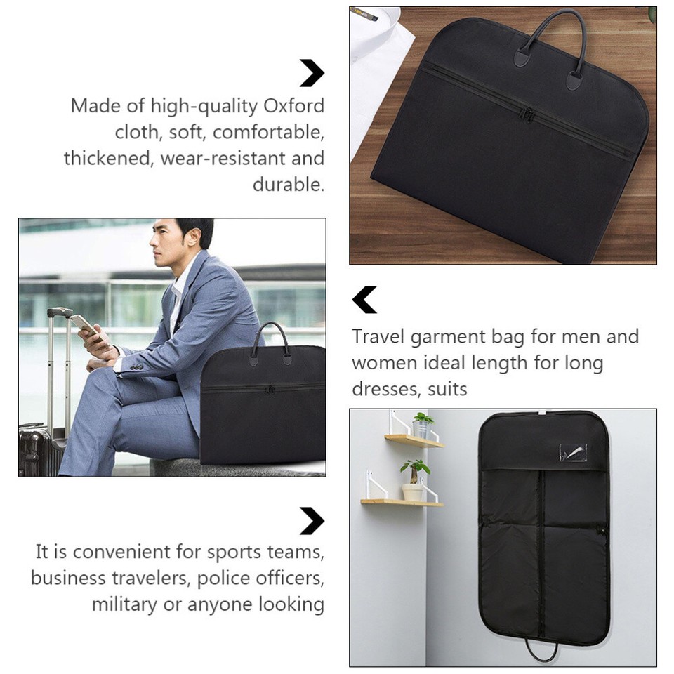 1Pc Suit Bags Portable Suits Bag Hanging Folding Suits Garment Bag ...