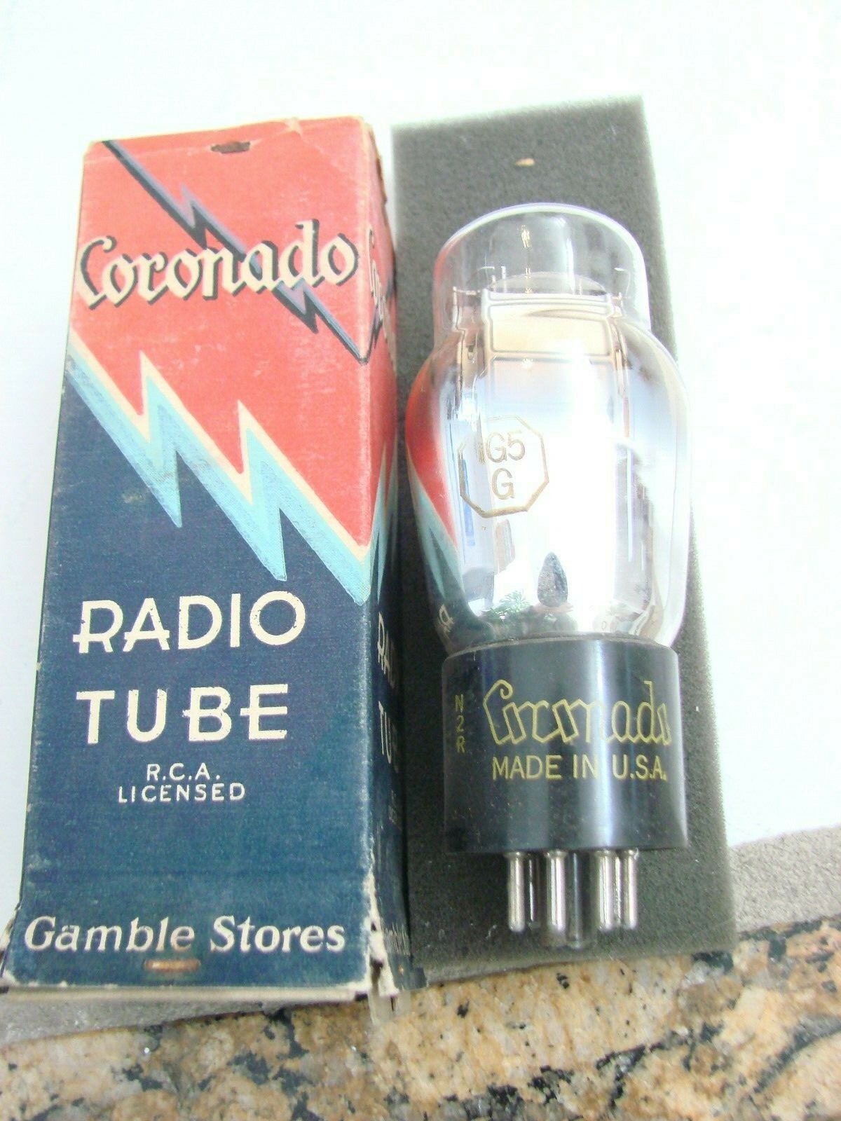 Vintage NOS Radio Tube Coronado RCA 1G5G tested | eBay