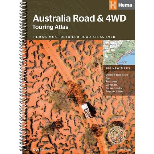 HEMA Australia Road & 4WD Touring Atlas Book | eBay Australia