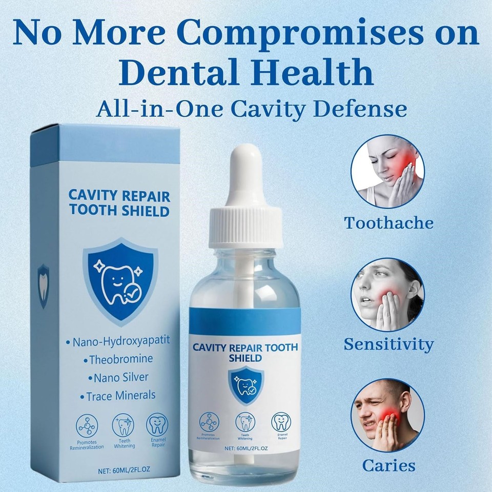 3X Dentite Cavity Healing Tooth Armor Liquid, Repair Cavities & Teeth ...