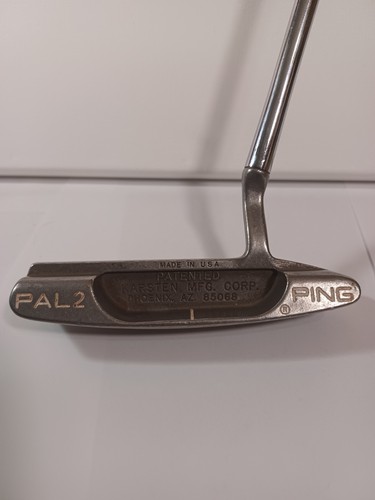 Vintage Ping Pal 2 Stainless Putter LH 35” USA Karsten 85068 Original Ping Grip | eBay