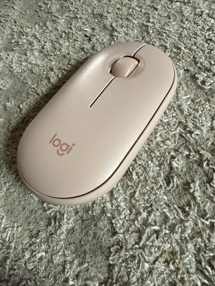 Logitech PEBBLE M350 Laptop Tablet Mouse Wireless Bluetooth Mouse Light ...