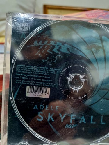 Adele Skyfall INDIA CD SINGLE JAMES BOND 007 MINT SEALED 2012 Promo Rare | eBay