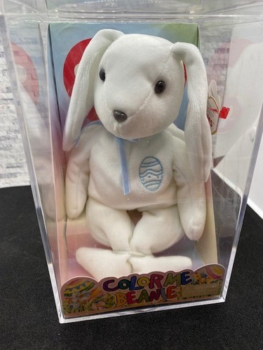 Ty Beanie Baby Color Me Beanie Easter Bunny | eBay