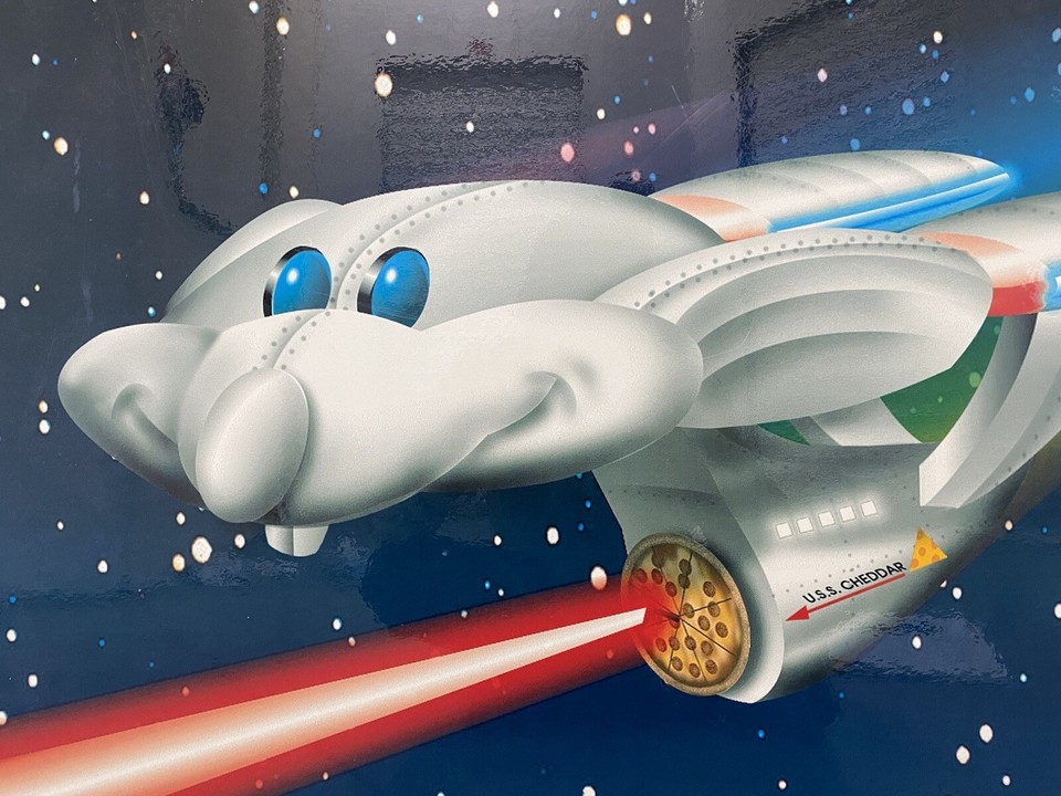 🔥 RARE Vintage Retro Original 1990s CHUCK E CHEESE, Star Trek Display ...