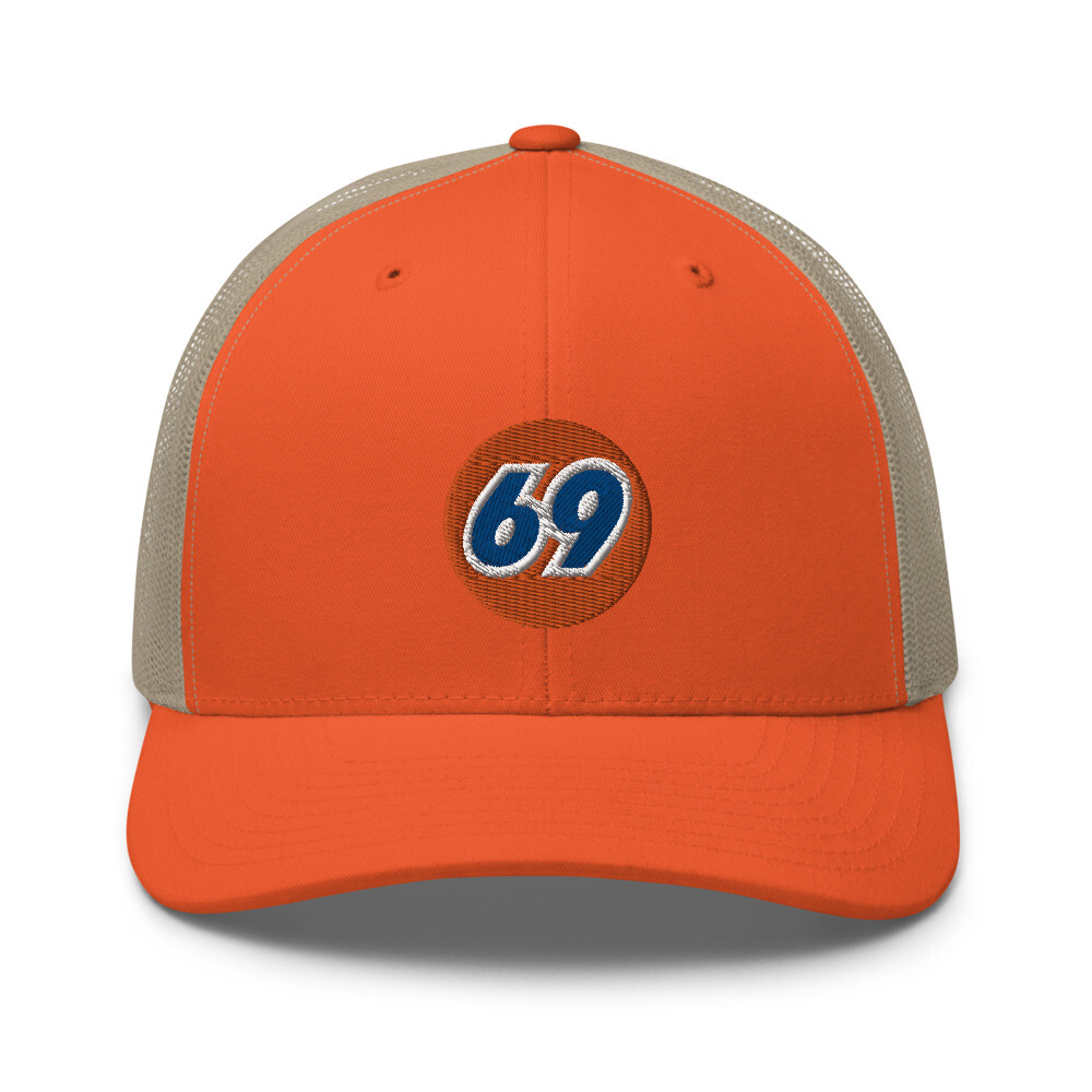 76 Oil Gas Station Parody 69 Official Fuel Racing Trucker Cap | eBay