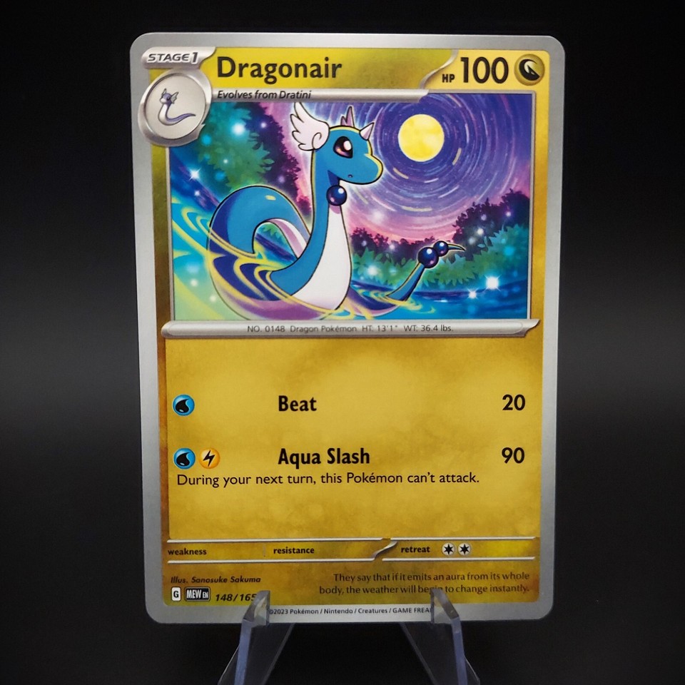 Dragonite Evolution Line Set Pokemon Scarlet & Violet 151 Regular ...
