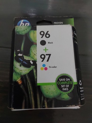 Genuine HP 96 / HP 97 Black & Color Ink Cartridges C9353FN New A ...