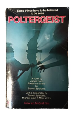 Poltergeist James Kahn Book Movie Horror First Print 1982 Spielberg ...