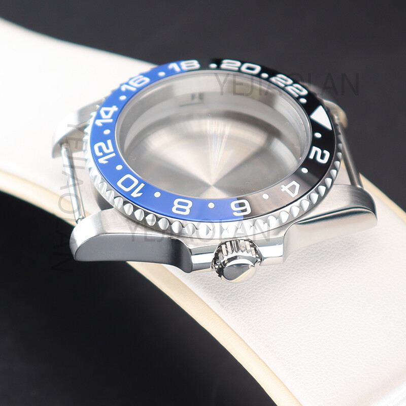 40mm Watch Cases Two Color Ceramic Bezel Fit Nh35 Eta 2824 Miyota 8215 ...