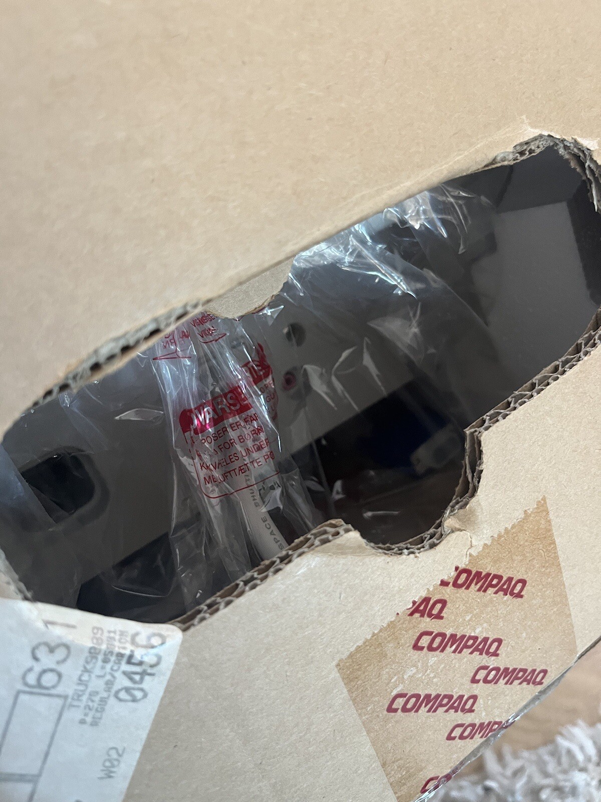 Vintage Compaq MV520 15" Color CRT Monitor & Speakers Brand New In Box ...