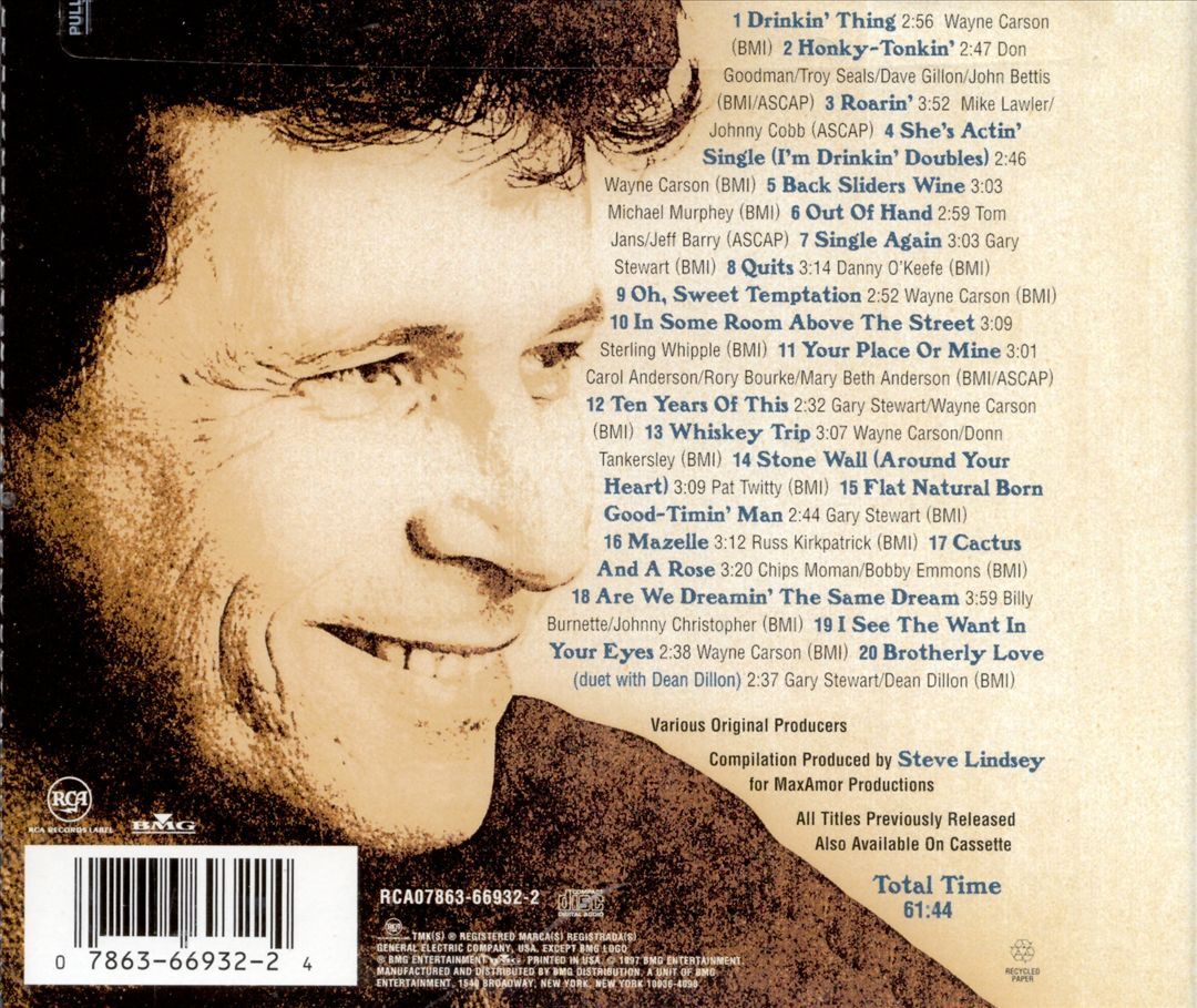 GARY STEWART - THE ESSENTIAL GARY STEWART NEW CD 78636693224| eBay