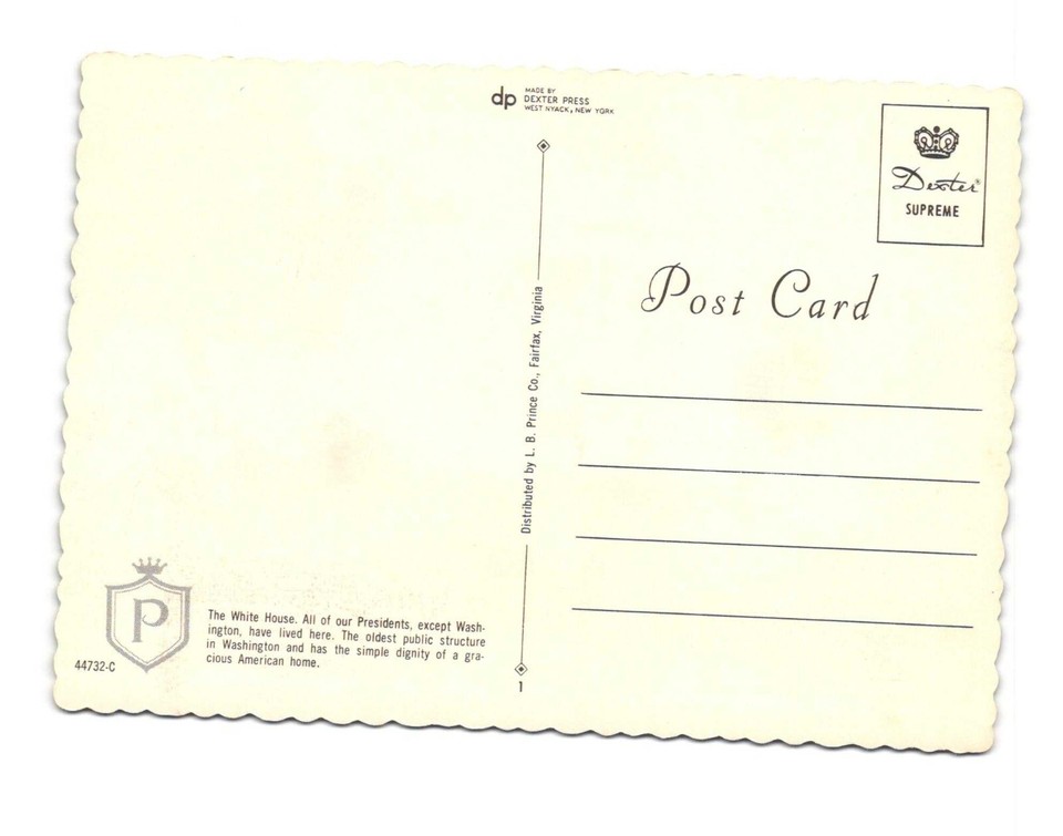 The White House Postcard Unposted 4x6 | eBay