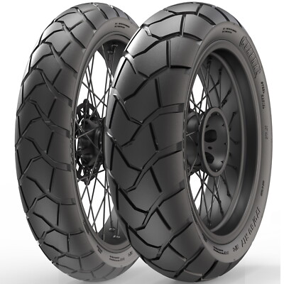 CCM Spitfire Blackout 2021 110/80 R19 & 150/70 R17 69V Anlas Capra R ...