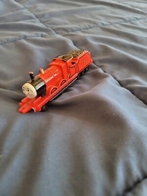 Thomas The Train Ertl James Diecast Tank Engine Friends #5 1987 Red Car ...