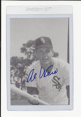 Al Weis Chicago White Sox Signed Auto 4x6 Photo Autograph | eBay