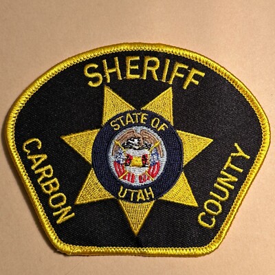 UTAH, CARBON COUNTY SHERIFF DEPT PATCH | eBay