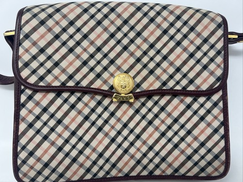 Daks London Leather Crossbody Shoulder Bag Vtg | eBay