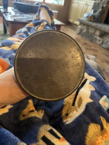 Vintage Old Metal Garden Watering Can Sprinkler Head 4” Threaded Spout ...