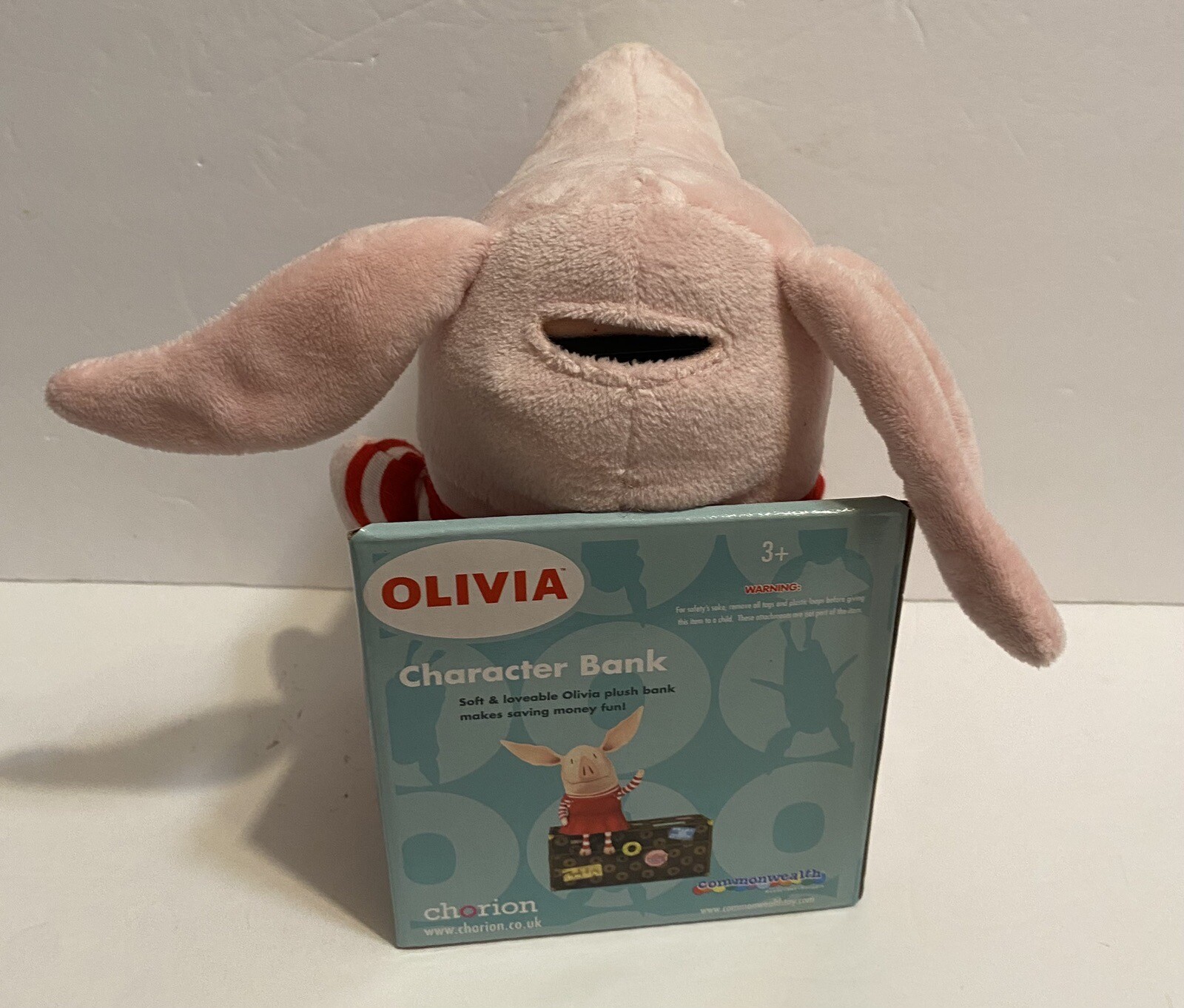 Rare Olivia the Pig 8" Soft Plush Character Coin Bank Doll,NEW | eBay