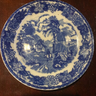 Blue and White "Made in Occupied Japan" 5.5”Saucer - Maruta China | eBay