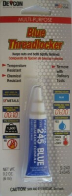 (1172.) Devcon Multipurpose BLUE Threadlocker-DEV 2435 | eBay