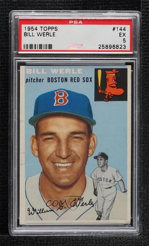 1954 Topps Bill Werle #144 PSA 5 7bt | eBay