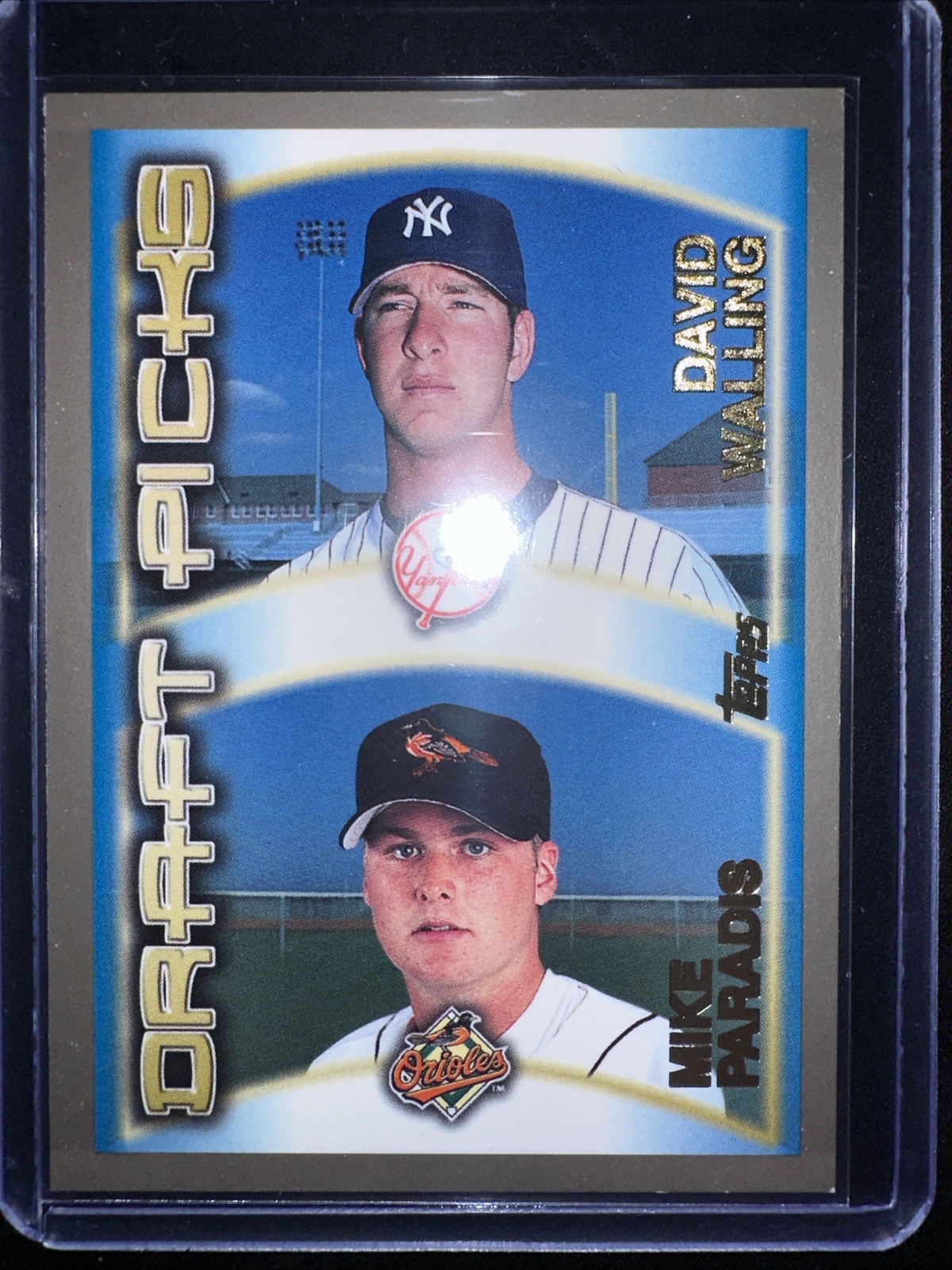 2000 Topps - Draft Picks #215 Mike Paradis, David Walling | eBay
