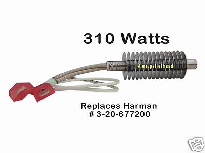 Harman Pellet Igniter [XP3520] # 3-20-677200 - XXV, P35I, P38+, P43 ...